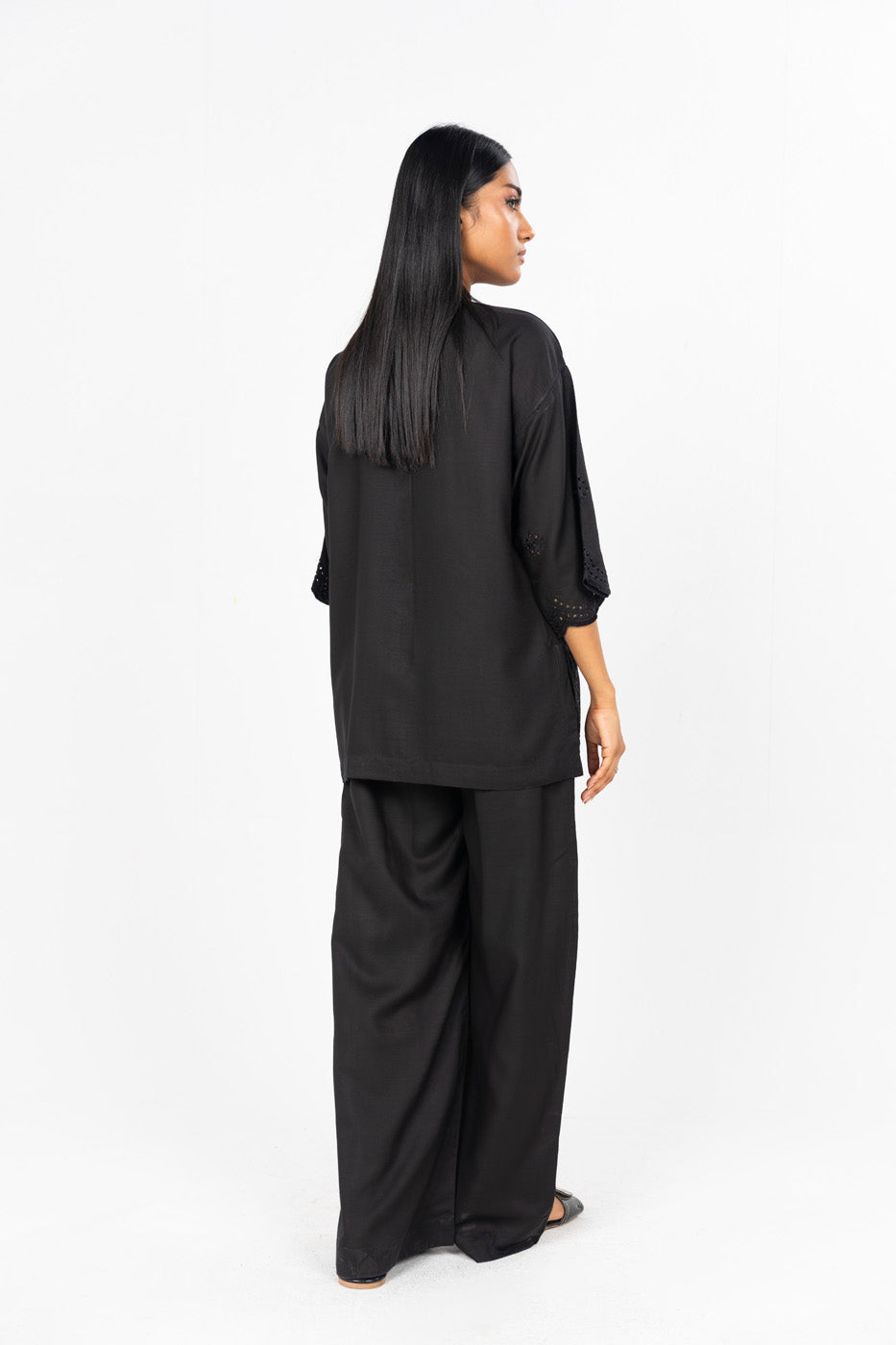 Stitched - 2 Pc Embroidered Raw Silk Outfit – Alkaram International store