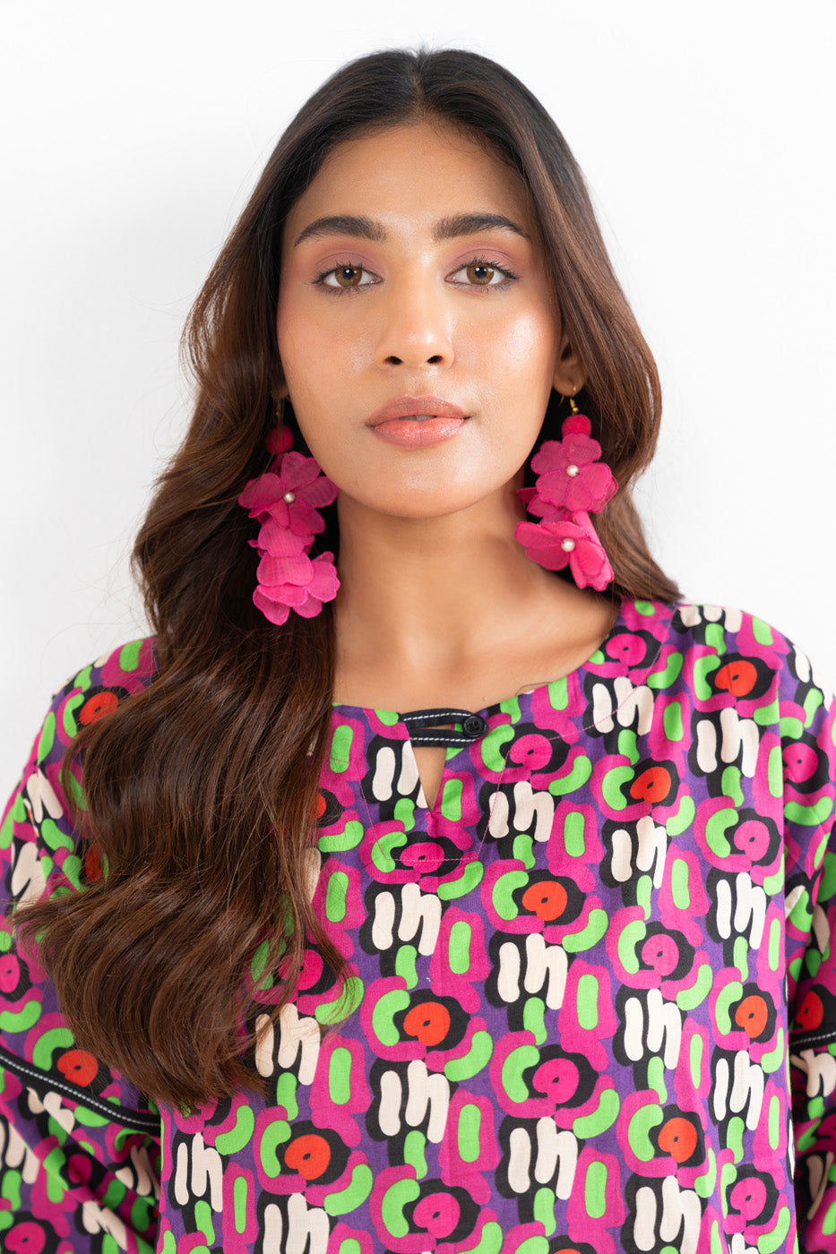 Stitched - 2 Pc Printed Cambric Outfit – Alkaram International store